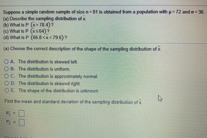 Solved Determine The Point Estimate Of The Population Mean