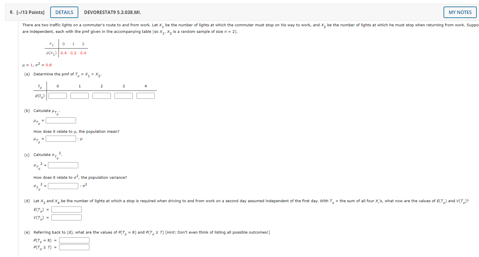 Solved are independent, each with the pmf given in the | Chegg.com