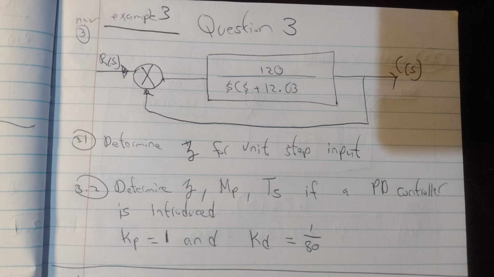 Solved (3)n+2 ﻿exampe 3Question 3(31) ﻿Determine z ﻿for unit | Chegg.com
