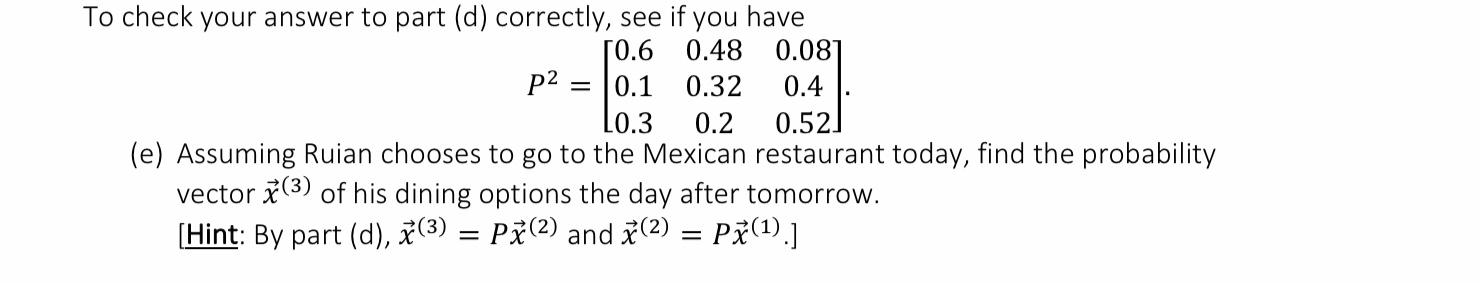 Solved In class I said vectors are things that add and | Chegg.com