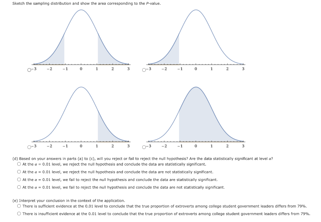 Solved Sketch the sampling distribution and show the area | Chegg.com