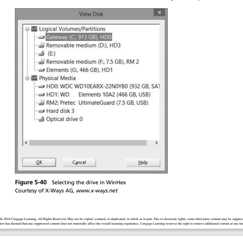Hands-On Project 5-2 In this project, you explore the | Chegg.com