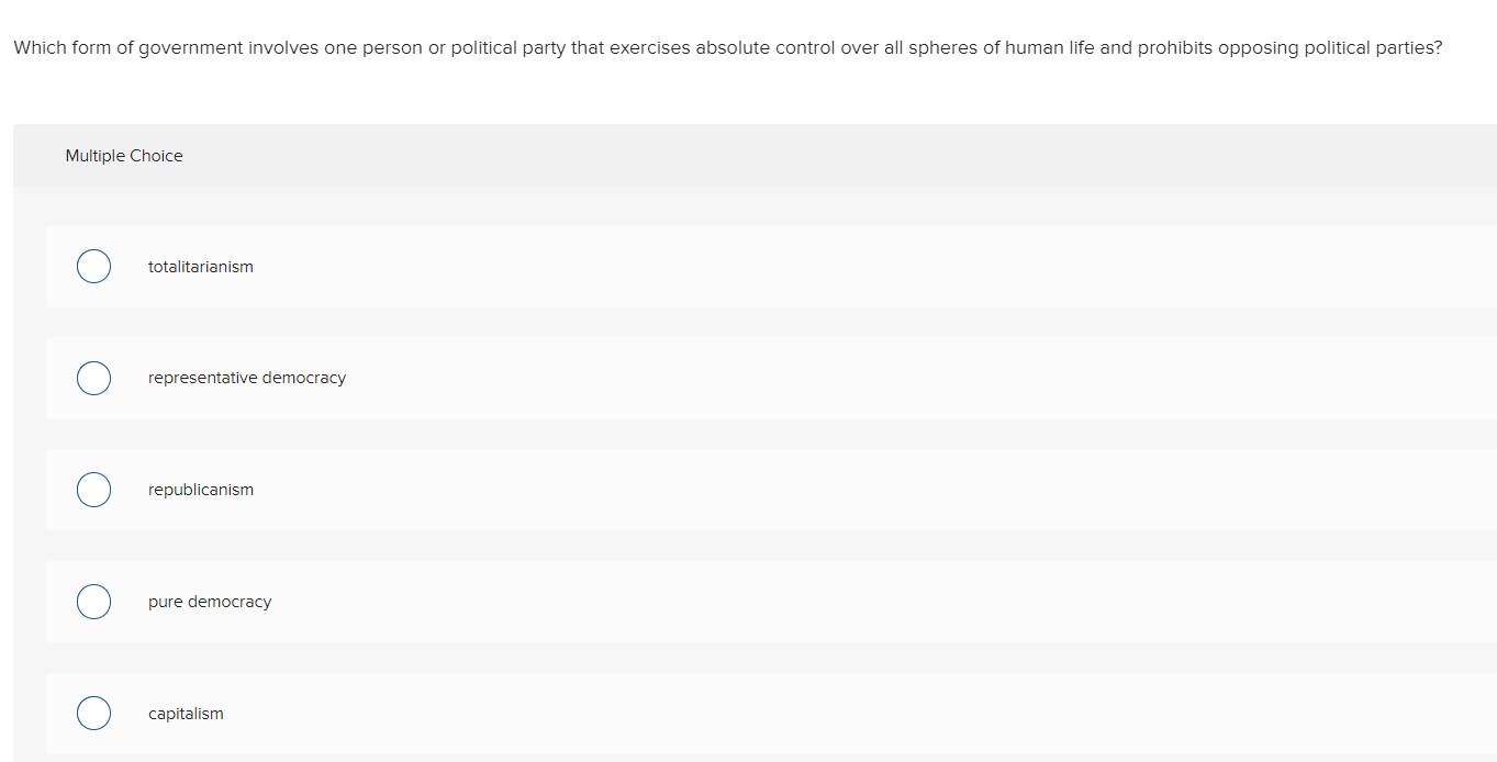 Solved A nation based on individualism would agree that | Chegg.com