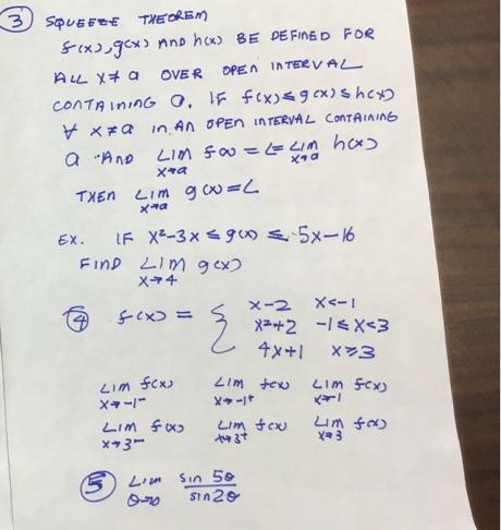 Solved 3 spusret THEOREM fix.gex) and hex) BE DEFINED FOR | Chegg.com