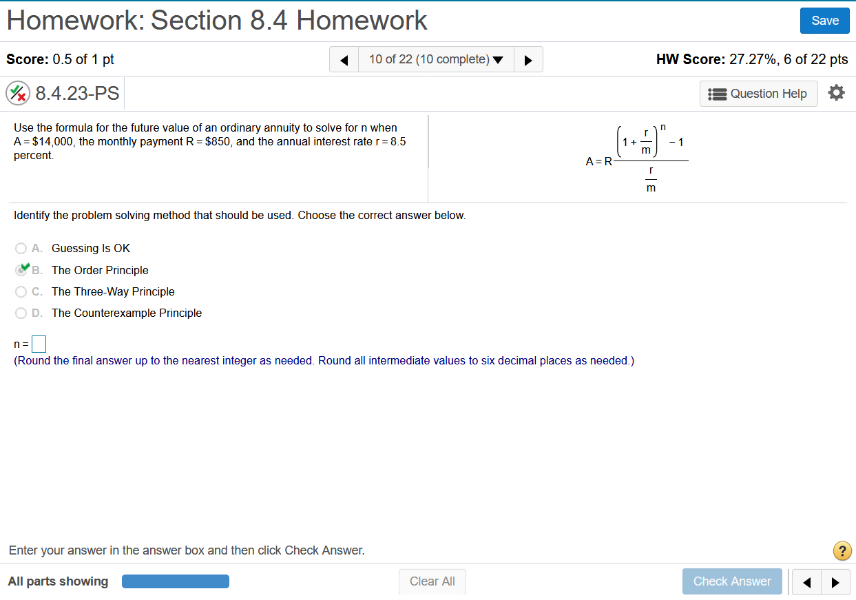 Solved Homework Section 8 4 Homework Save Score 0 5 Of 1