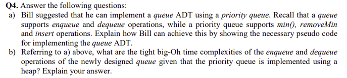 Solved Q4 Answer The Following Questions A Bill Suggested 