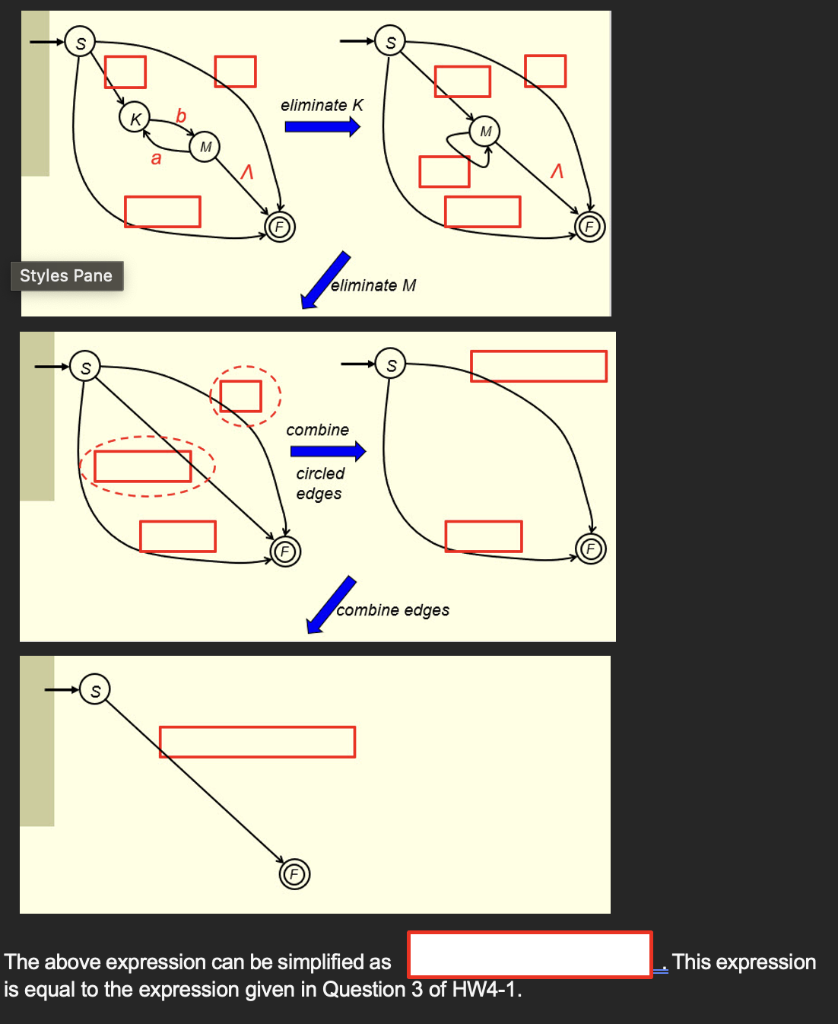 Solved 1 In Homework Assignment 4 1 The Resulting Finite