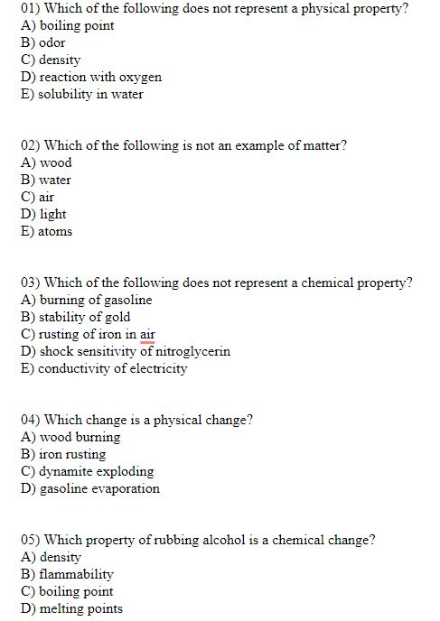Solved 01) Which of the following does not represent a | Chegg.com