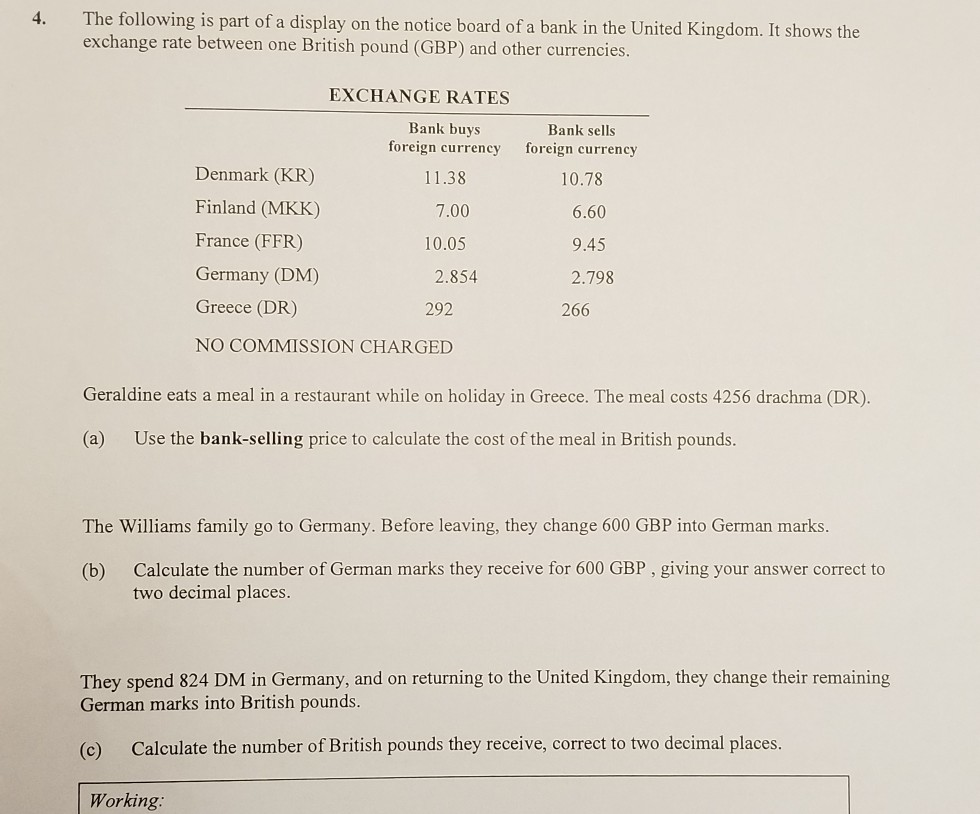 Solved 4. The following is part of a display on the notice | Chegg.com
