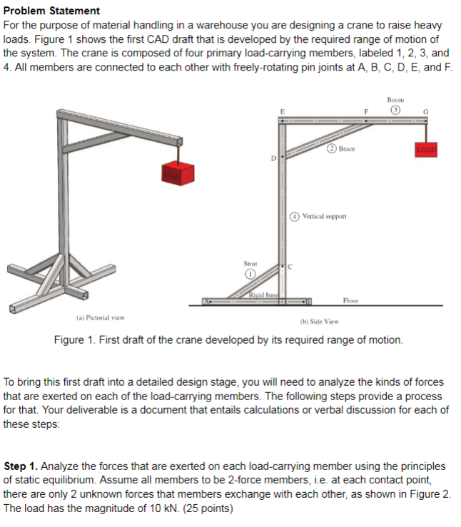 Solved Problem Statement For the purpose of material | Chegg.com