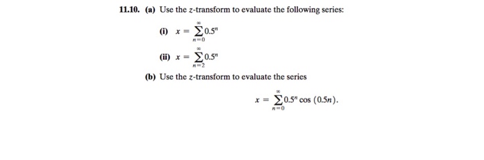 Solved 601 Chap. 1 Problems Section 11.4 11.11. The | Chegg.com