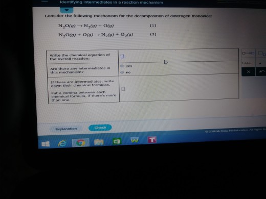 Solved Identifying intermediates in a reaction mechanism | Chegg.com