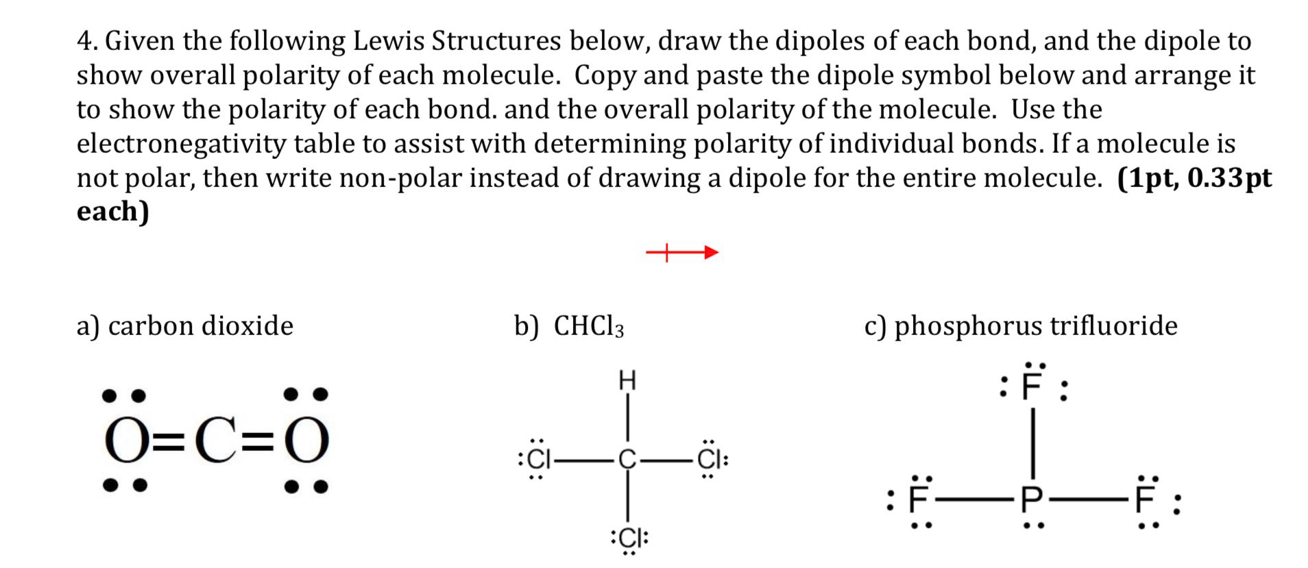 Solved 1. For each of the molecules and polyatomic ions from | Chegg.com