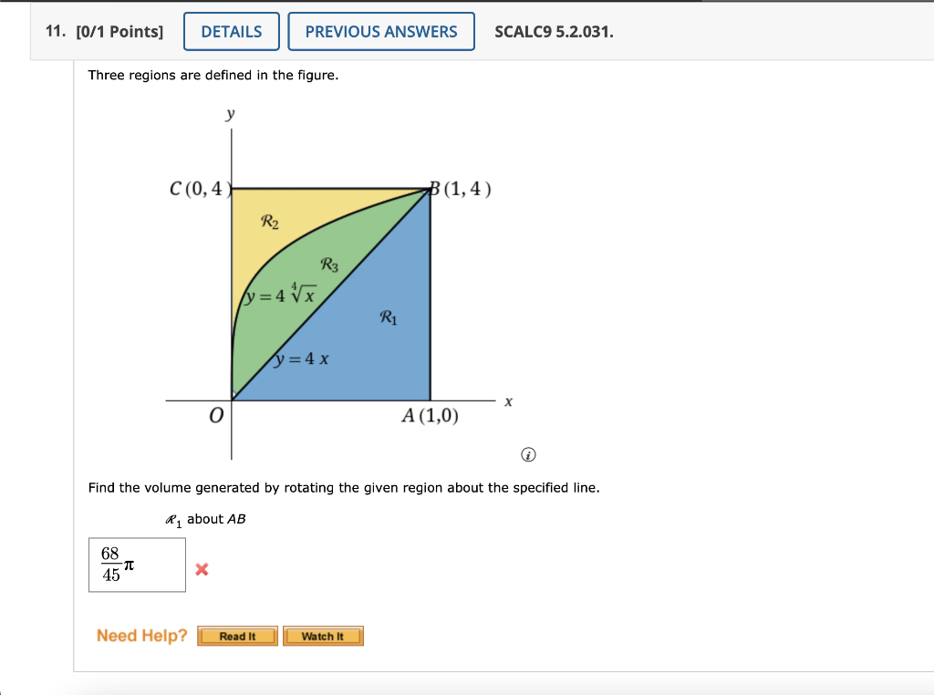 Solved 12. [0/1 Points] DETAILS PREVIOUS ANSWERS SCALC9 | Chegg.com