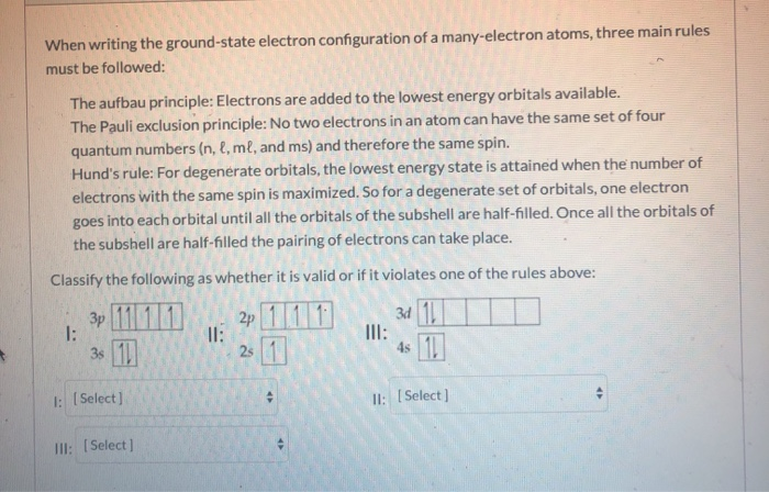 Solved When writing the ground-state electron configuration | Chegg.com