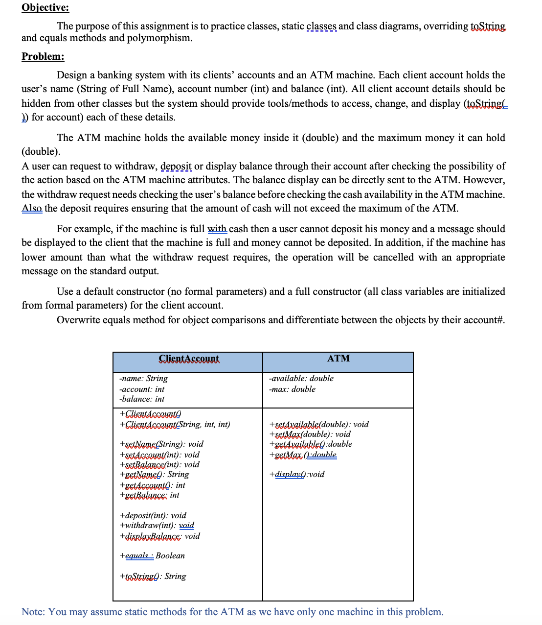 Solved Objective: The purpose of this assignment is to | Chegg.com