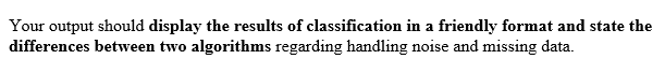 Write a Python program to classify letters from | Chegg.com