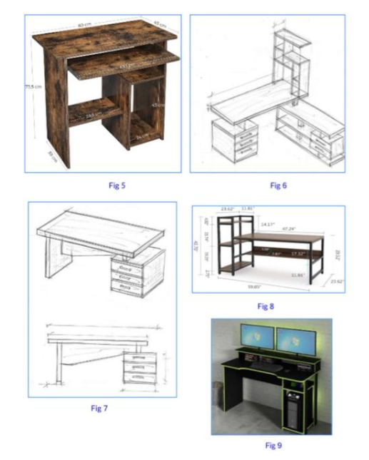 Mini Design Case of Study - Computer Desk/Table | Chegg.com