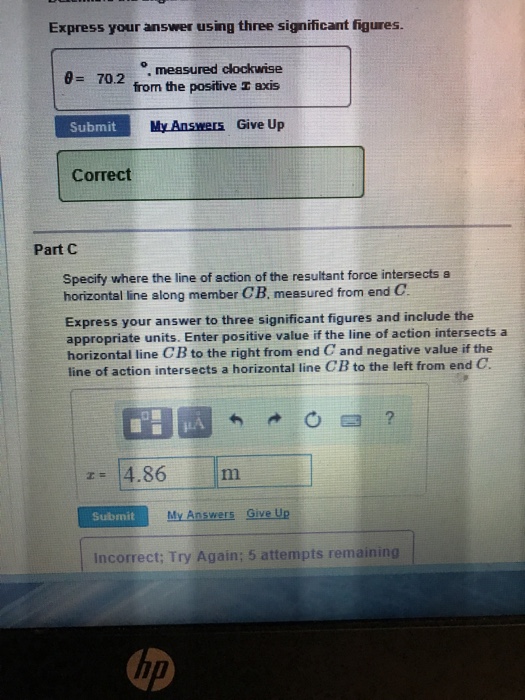 Solved Express your answer using three significant figures. | Chegg.com