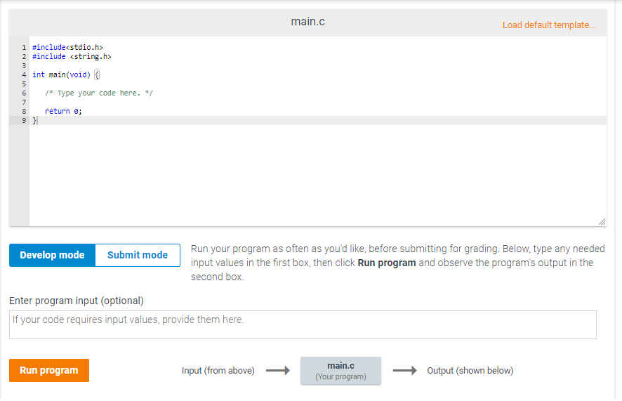 Solved (1) Prompt the user for a string that contains two | Chegg.com