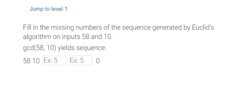 Solved Jump To Level 1 Fill In The Missing Numbers Of The
