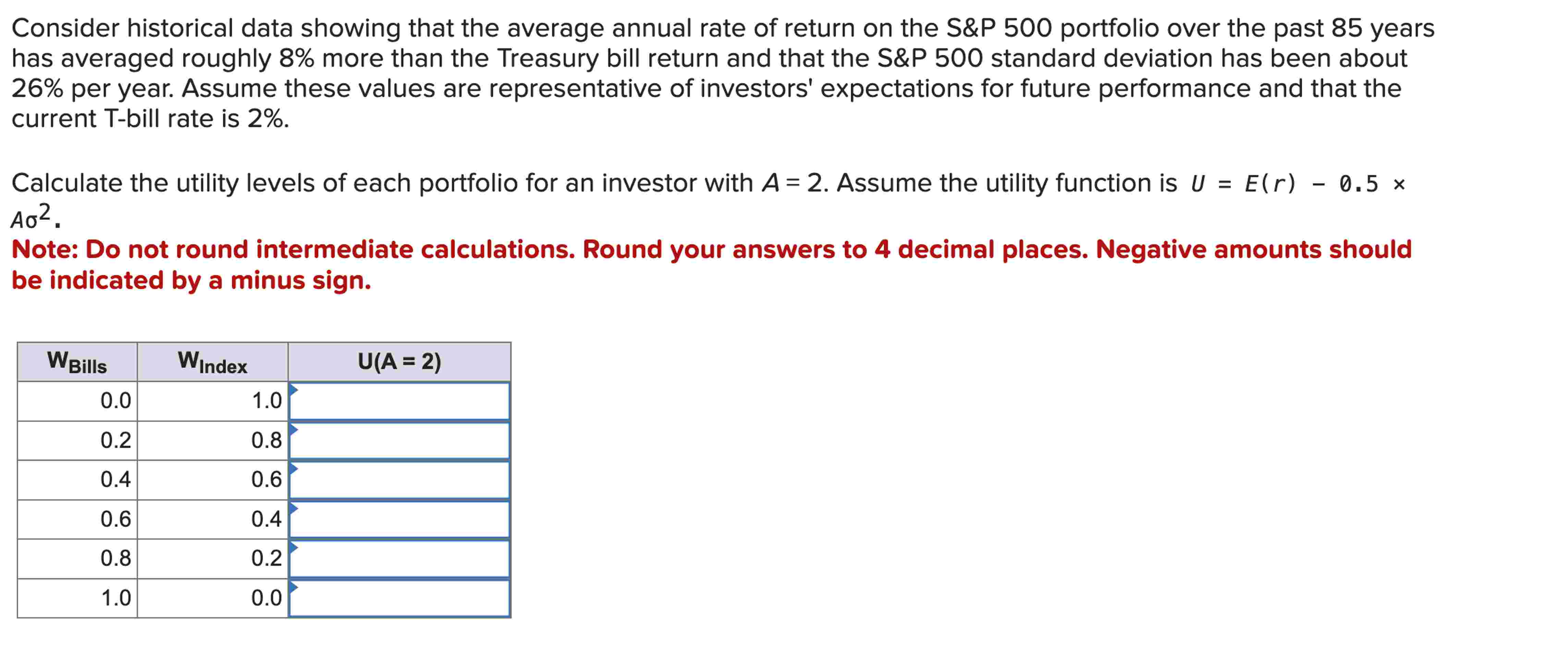 Solved Consider historical data showing that the average | Chegg.com