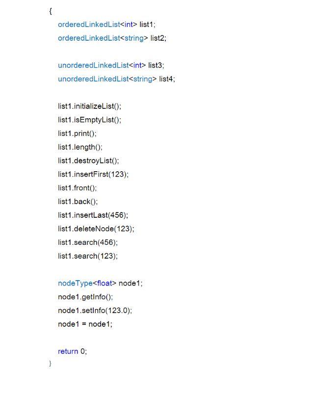 Create the following templated classes, use the books | Chegg.com