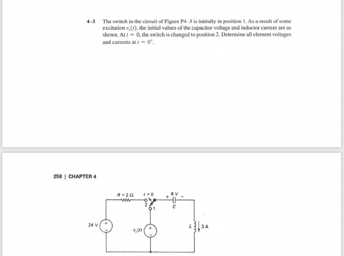 Solved DRILL PROBLEMS The initially relaxed circuit of | Chegg.com