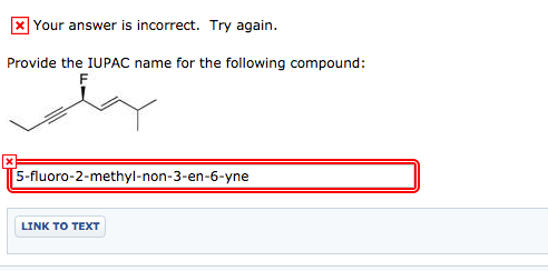 Solved x Your answer is incorrect. Try again. Provide the | Chegg.com