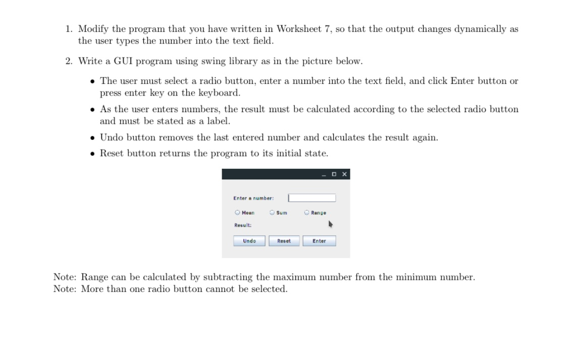 Solved 1. Modify the program that you have written in | Chegg.com