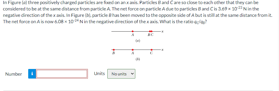 Solved In Figure (a) ﻿three positively charged particles are | Chegg.com