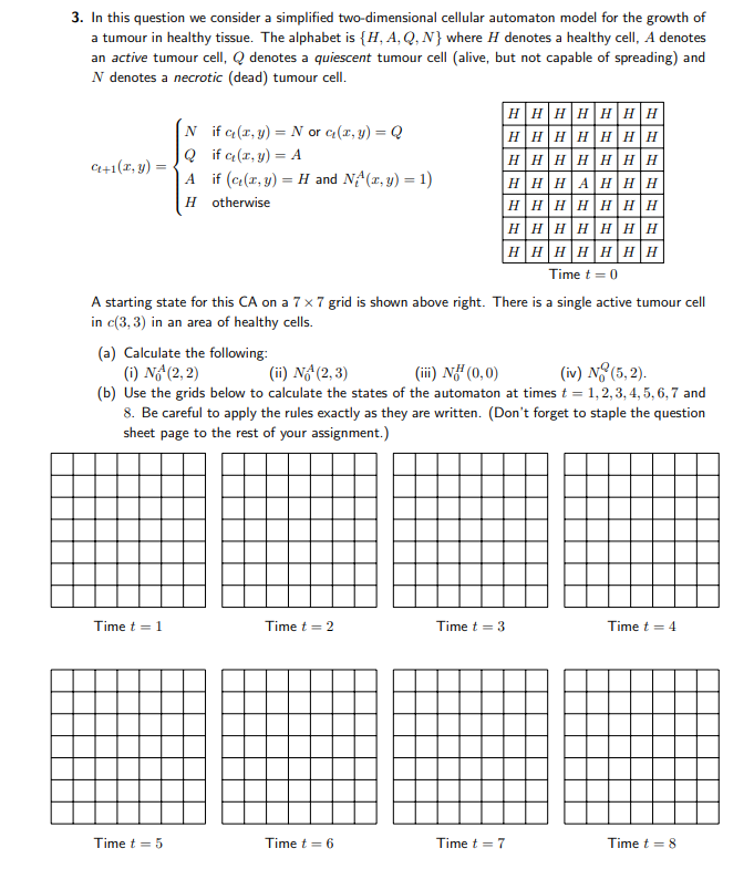3. In this question we consider a simplified | Chegg.com