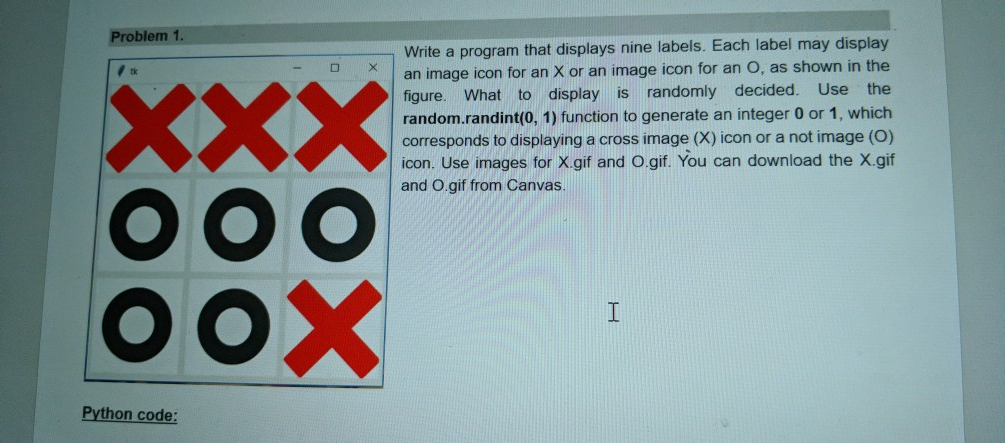 Solved Problem 1. Write a program that displays nine labels. | Chegg.com