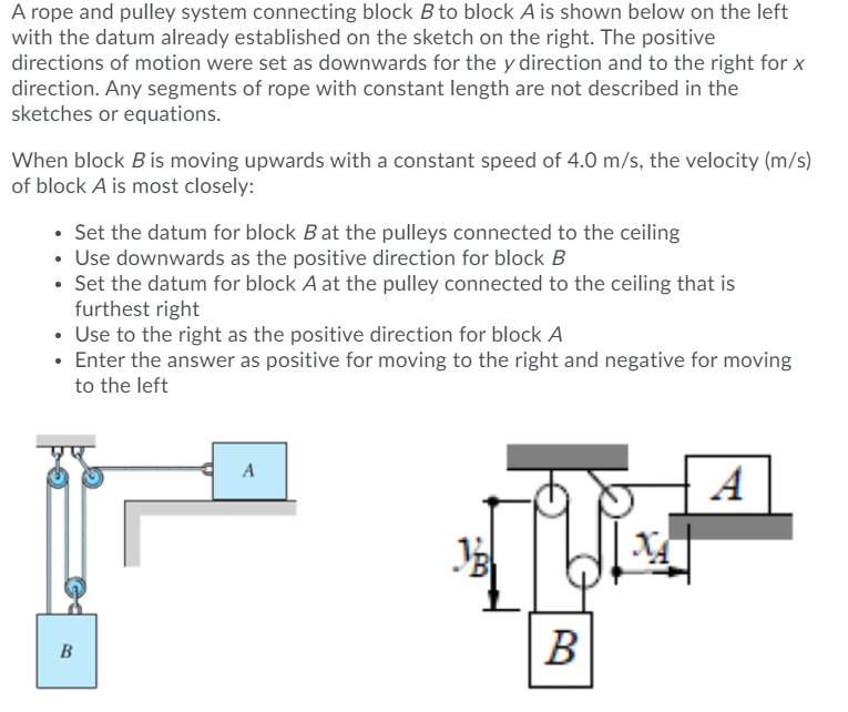 Solved When performing absolute dependent motion analysis of | Chegg.com