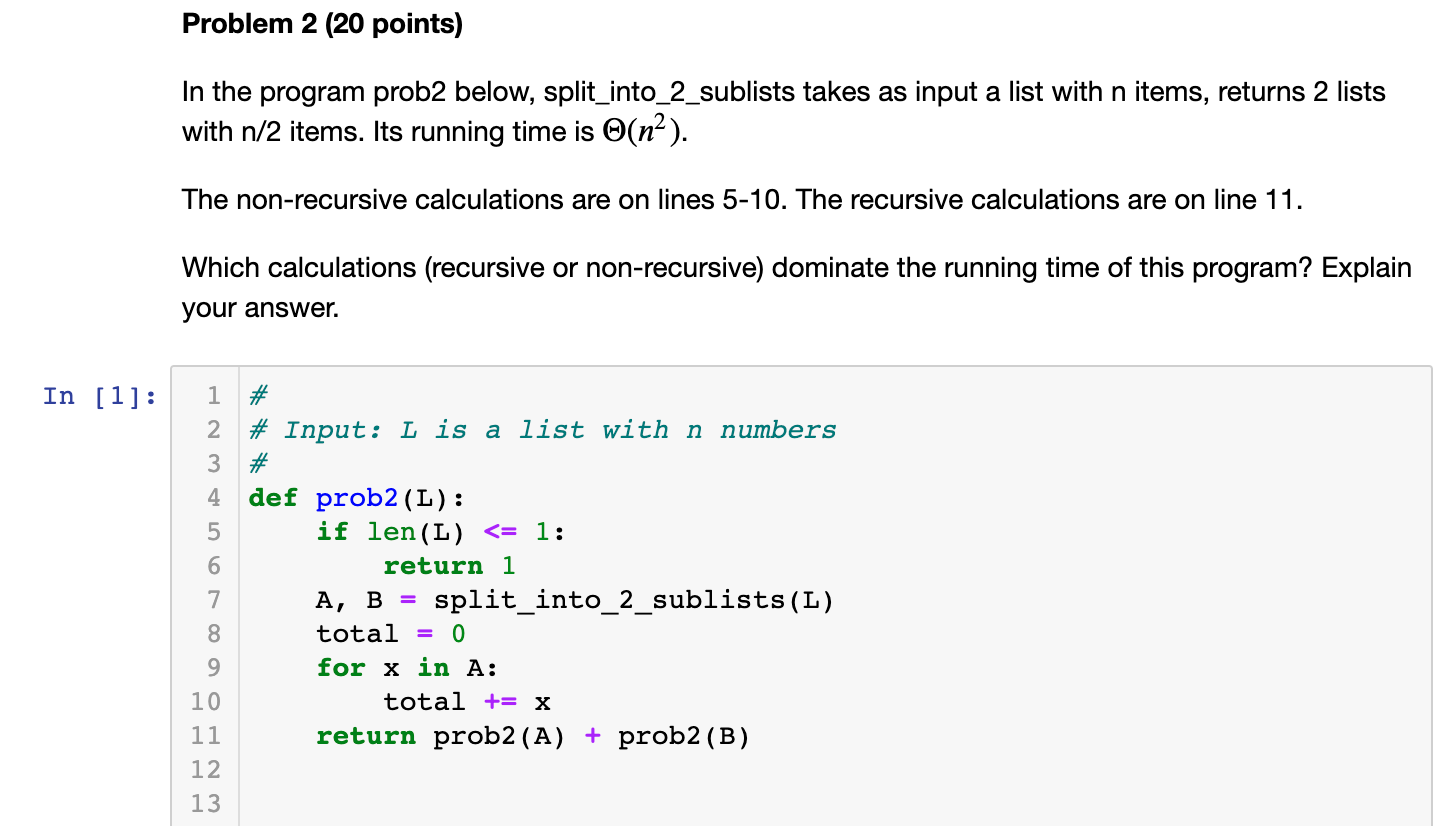Solved Redefine/reimplement this program so that it returns | Chegg.com