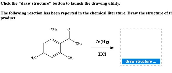 Solved Click the "draw structure" button to launch the | Chegg.com