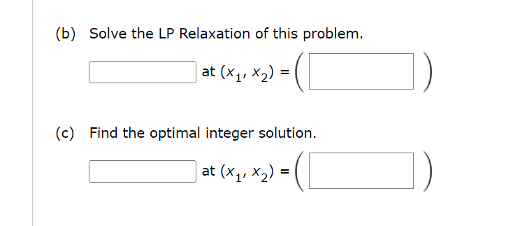 Solved Consider the following all-integer linear program. | Chegg.com