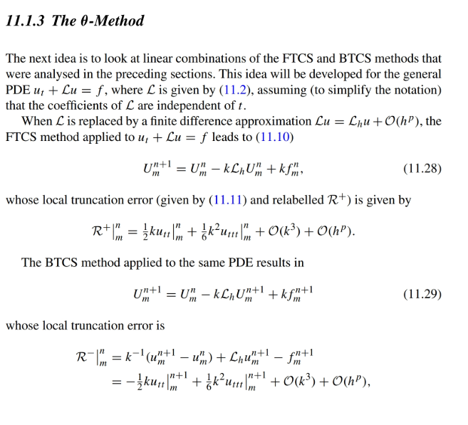 Here is all the info I have on Crank Nicolson Method | Chegg.com