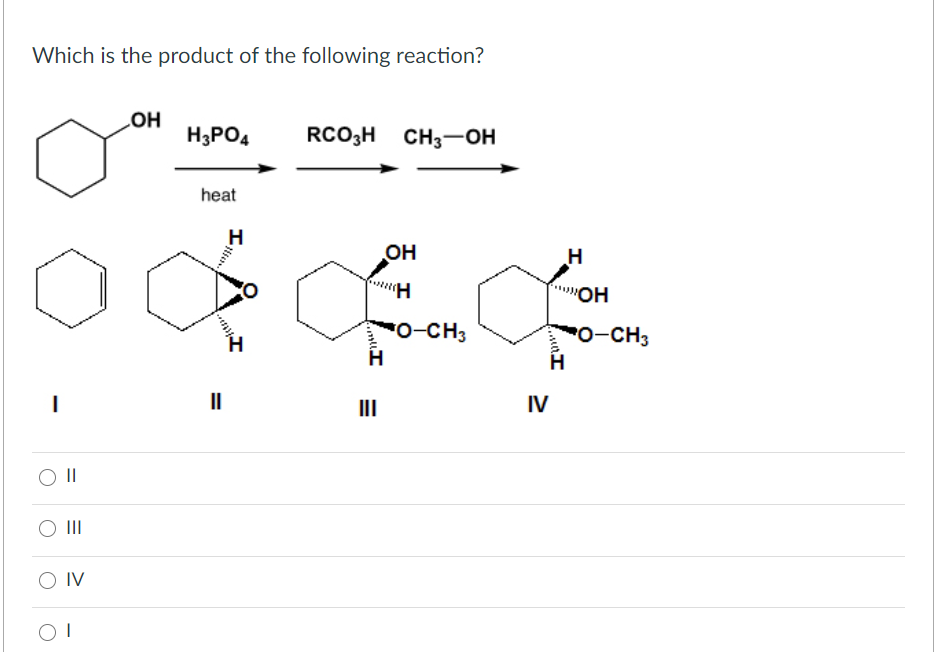 Solved Which is the product of the following reaction? ОН | Chegg.com