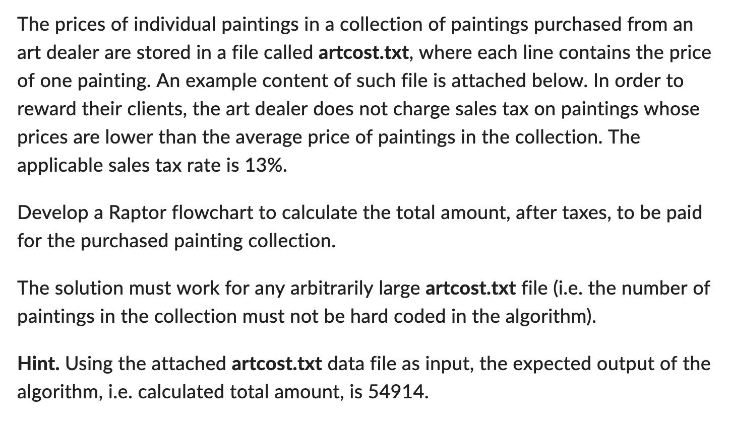 Solved The prices of individual paintings in a collection of | Chegg.com