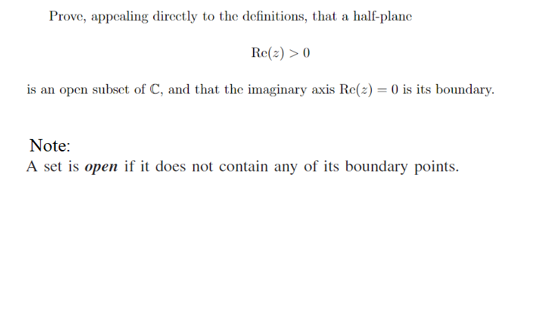 Solved Prove, appealing directly to the definitions, that a | Chegg.com