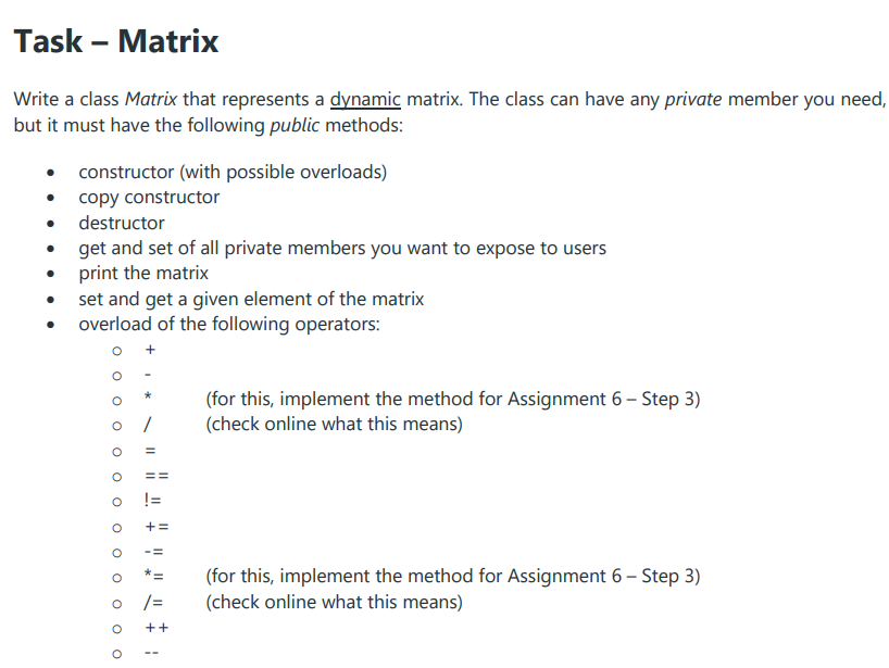Solved C++.You should submit two files: First a .h file with | Chegg.com