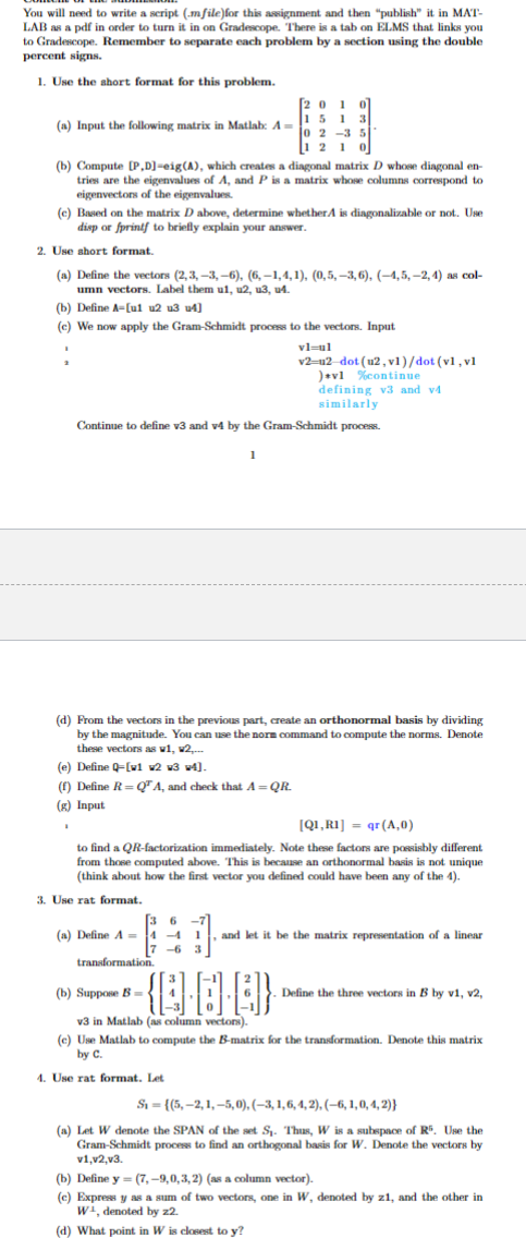 Solved You will need to write a script (.mf ile)for this | Chegg.com
