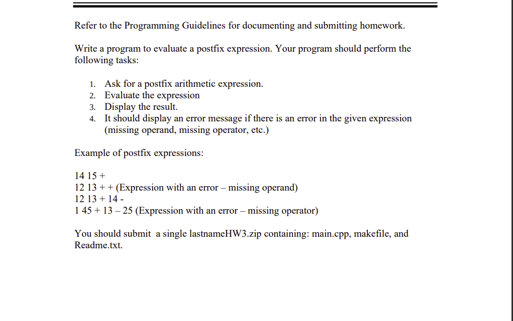 Solved Refer to the Programming Guidelines for documenting | Chegg.com