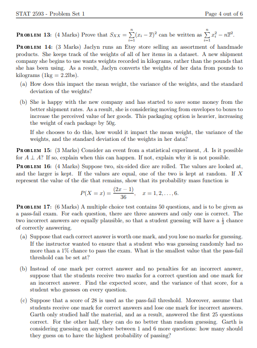 Solved Part 2: Conceptual Question (30 Marks) For the | Chegg.com