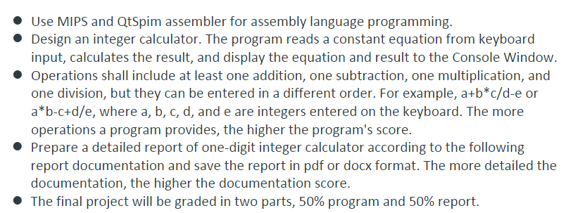 Solved Use MIPS and QtSpim assembler for assembly language | Chegg.com