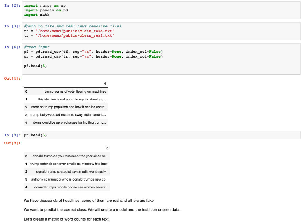 In [21 import numpy as np import pandas as pd import | Chegg.com