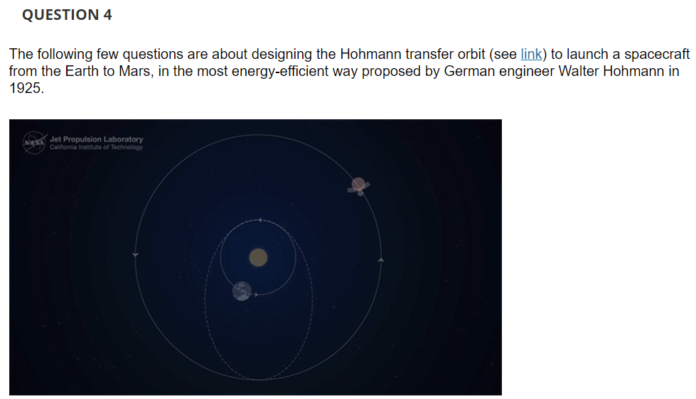 Solved QUESTION 4 The following few questions are about | Chegg.com