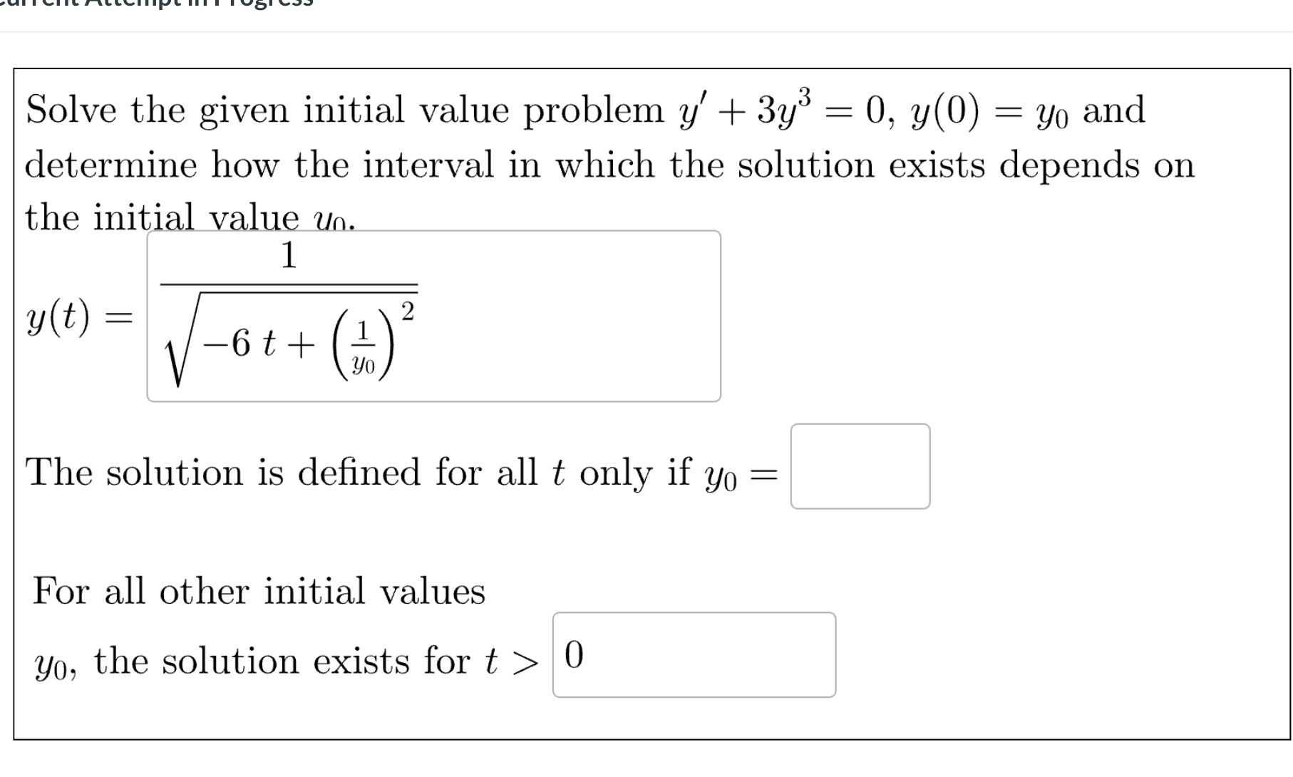 Solved Solve The Given Initial Value Problem 3734