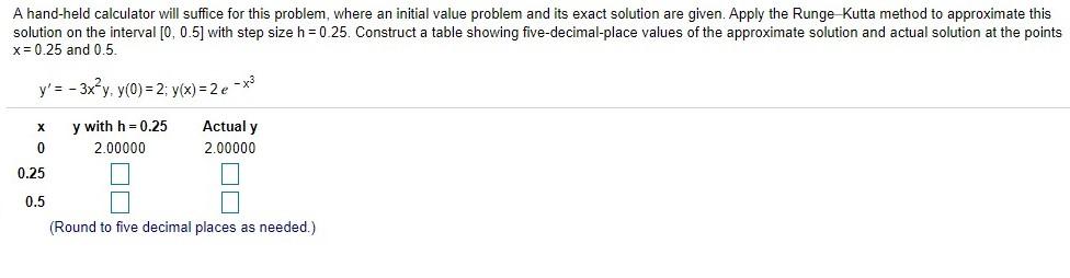 Solved A hand-held calculator will suffice for this problem, | Chegg.com